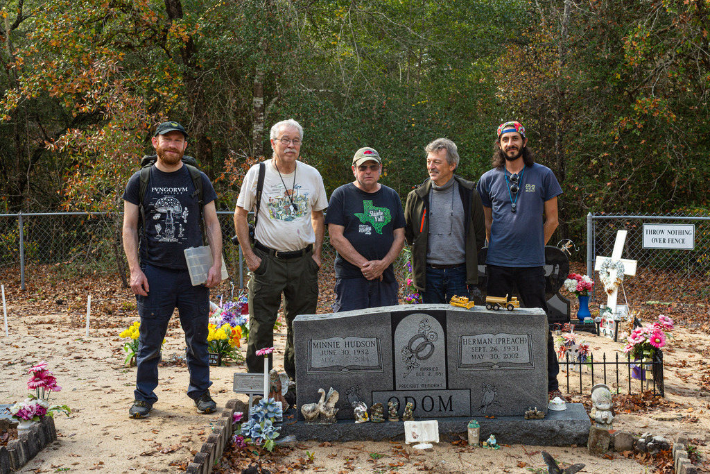 Human from Sand Ridge Cemetery, Newton, Texas, USA on December 5, 2022 ...