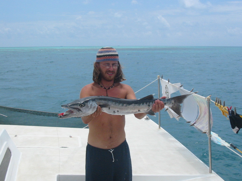 Great Barracuda from Half-Moon Reefs on April 13, 2003 at 10:42 AM by ...