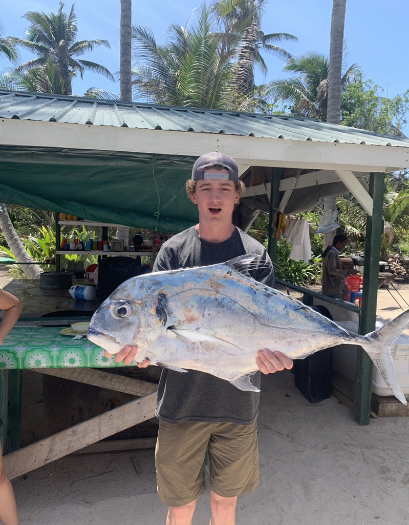 African Pompano from Half Moon Caye, Belize, BZ on May 10, 2023 at 07: ...