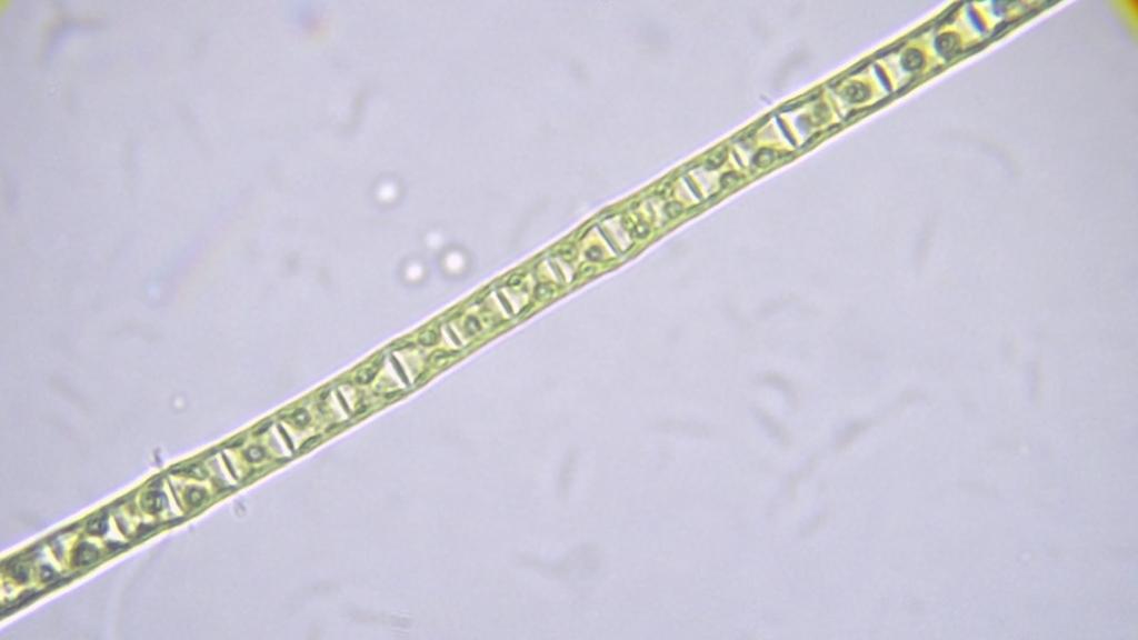 Ulothrix from 日本、宮城県仙台市泉区 on June 5, 2021 by amayakan. No scale Site of ...