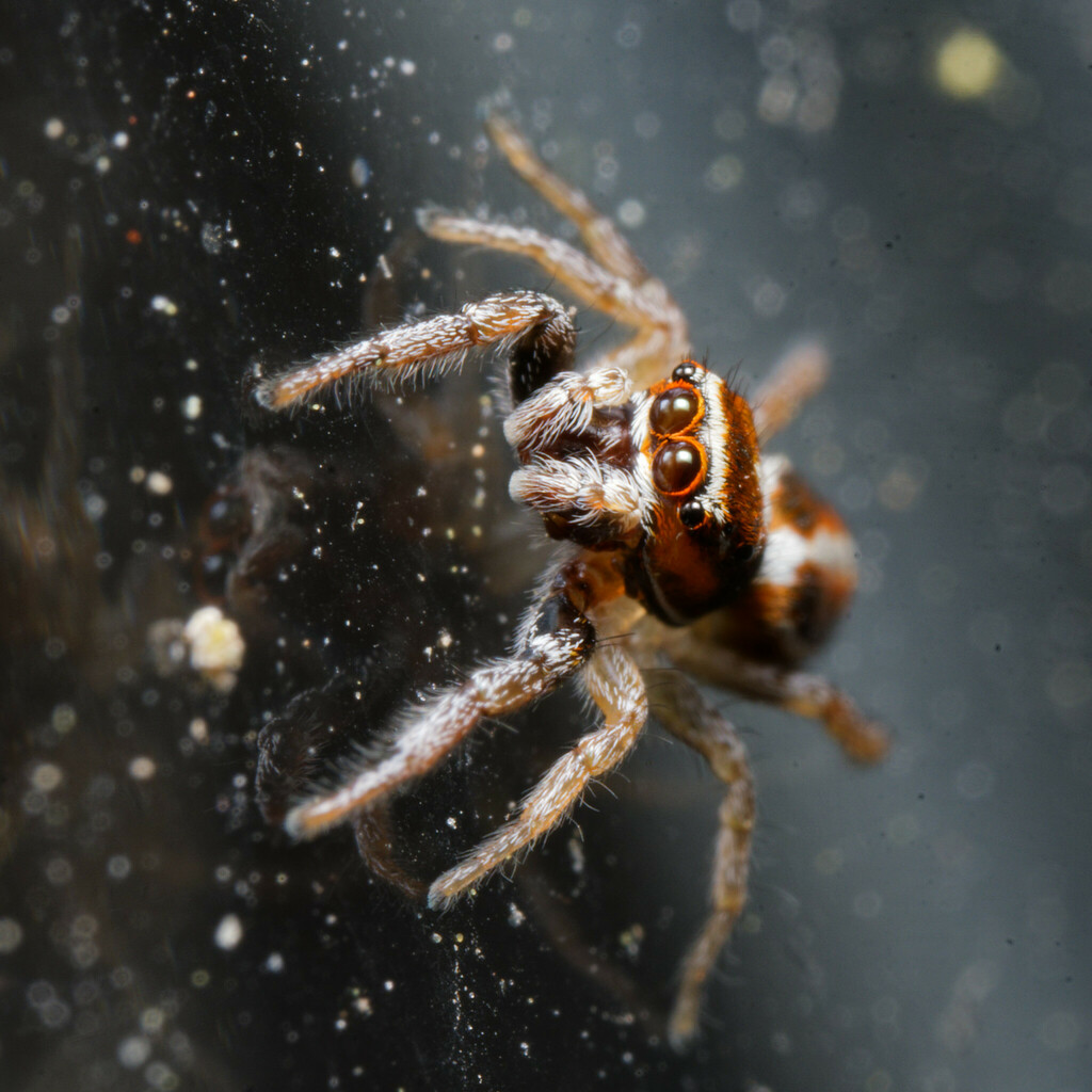 Striking Jumping Spiders from 18160 Lignières, France on April 13, 2024 ...