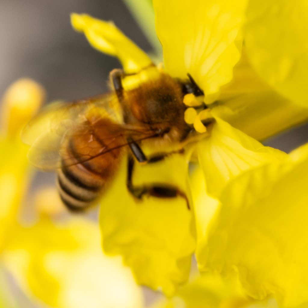Western Honey Bee from Oak & 41st Community Garden, West Side ...